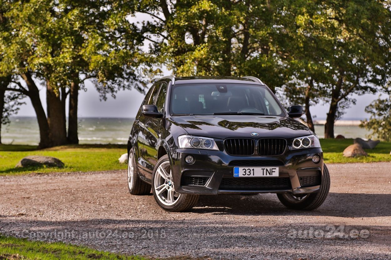 BMW X3 35D TwinTurbo M-Pakett Shadowline - 3.0 R6 X35D 230kW - auto24.ee